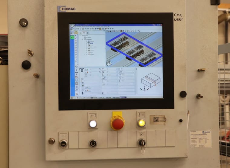 Homag Optimat Bof 311 60 K Cnc Machining Centre With Interface For Flex
