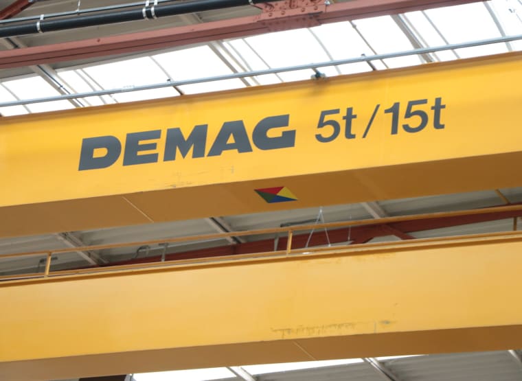 DEMAG Brückenkran 15/5 t gebraucht