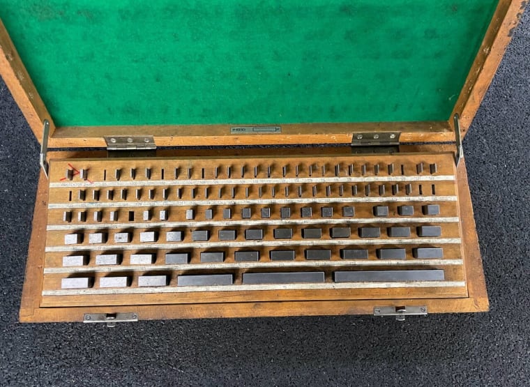 Somet S12 Parallel Gauge Block Set 0 5 100 Mm Buy Used