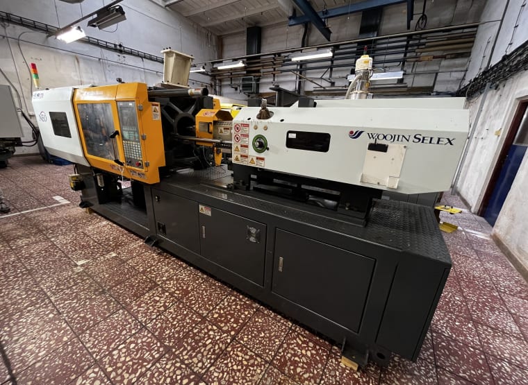 WOOJIN SELEX NS170 Injection Moulding Machine: buy used WOOJIN SELEX NS170 Injection Moulding Machine: buy used