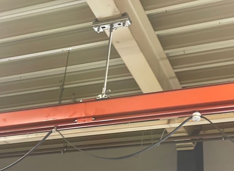 DEMAG crane rail begagnat