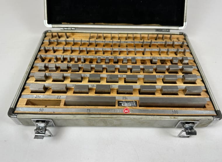 HOLEX 48 0450 Parallel gauge block set, tolerance class 1