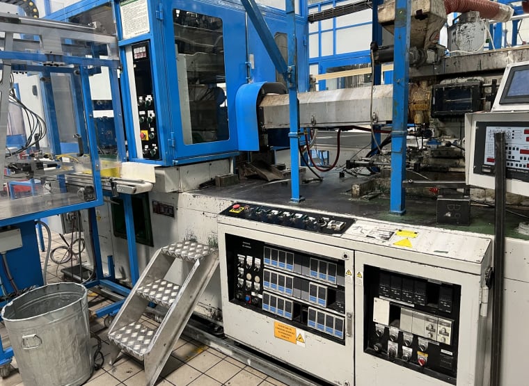 NISSEI ASB MACHINE 250EXHII STRETCH-BLOW MOLDING MACHINE: buy used