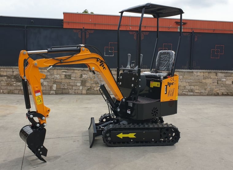 JPC HT12 Mini Excavator: buy used
