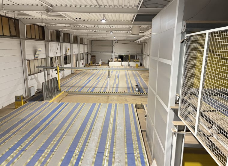 DÜCKER Panel stacking - transport system: buy used