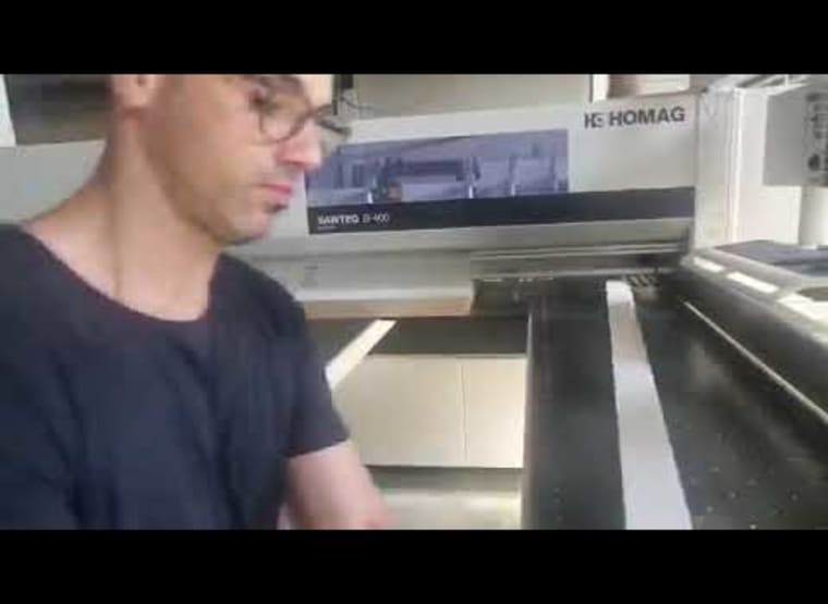 HOMAG SAWTEQ B-400 profiLine PROFI HPL 400/43/22 Horizontal Panel Saw ...