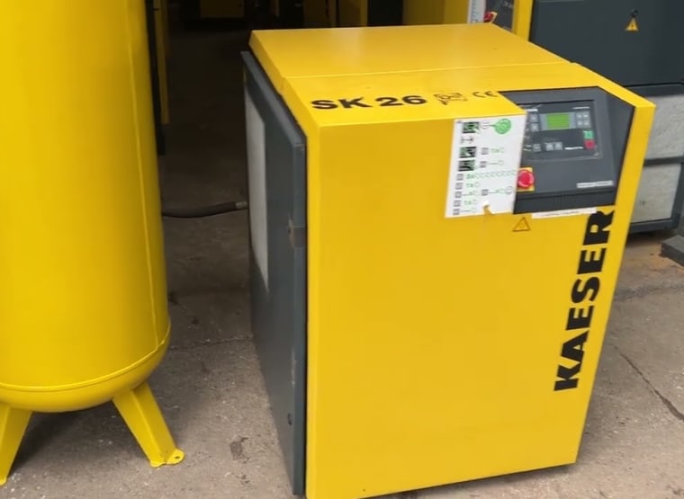 KAESER SK 26 schroefcompressor: gebruikt