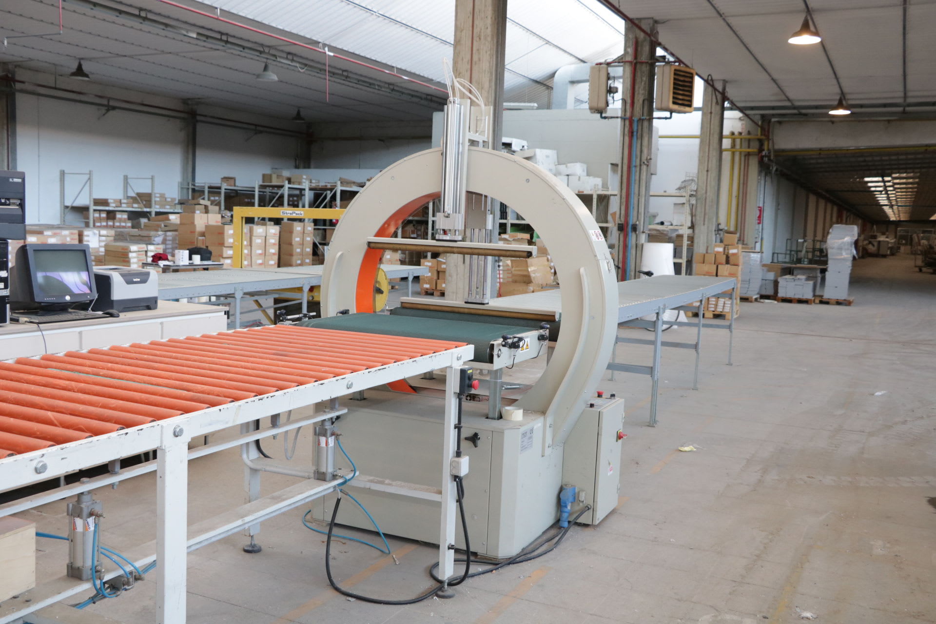 Avvolgitrice Automatica ad Anello Rotante LINEA PACK AVVOLGIPACK 120 A2 P