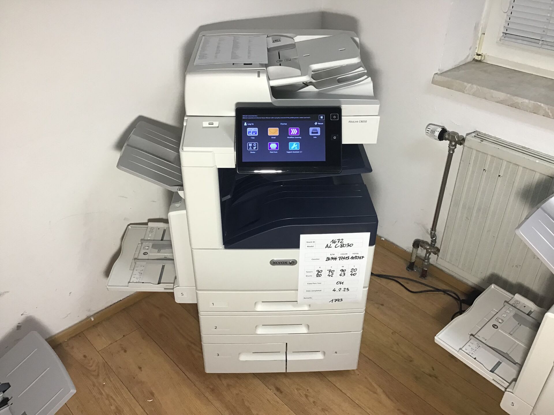 Impressora XEROX AltaLink C8030 em segunda mão