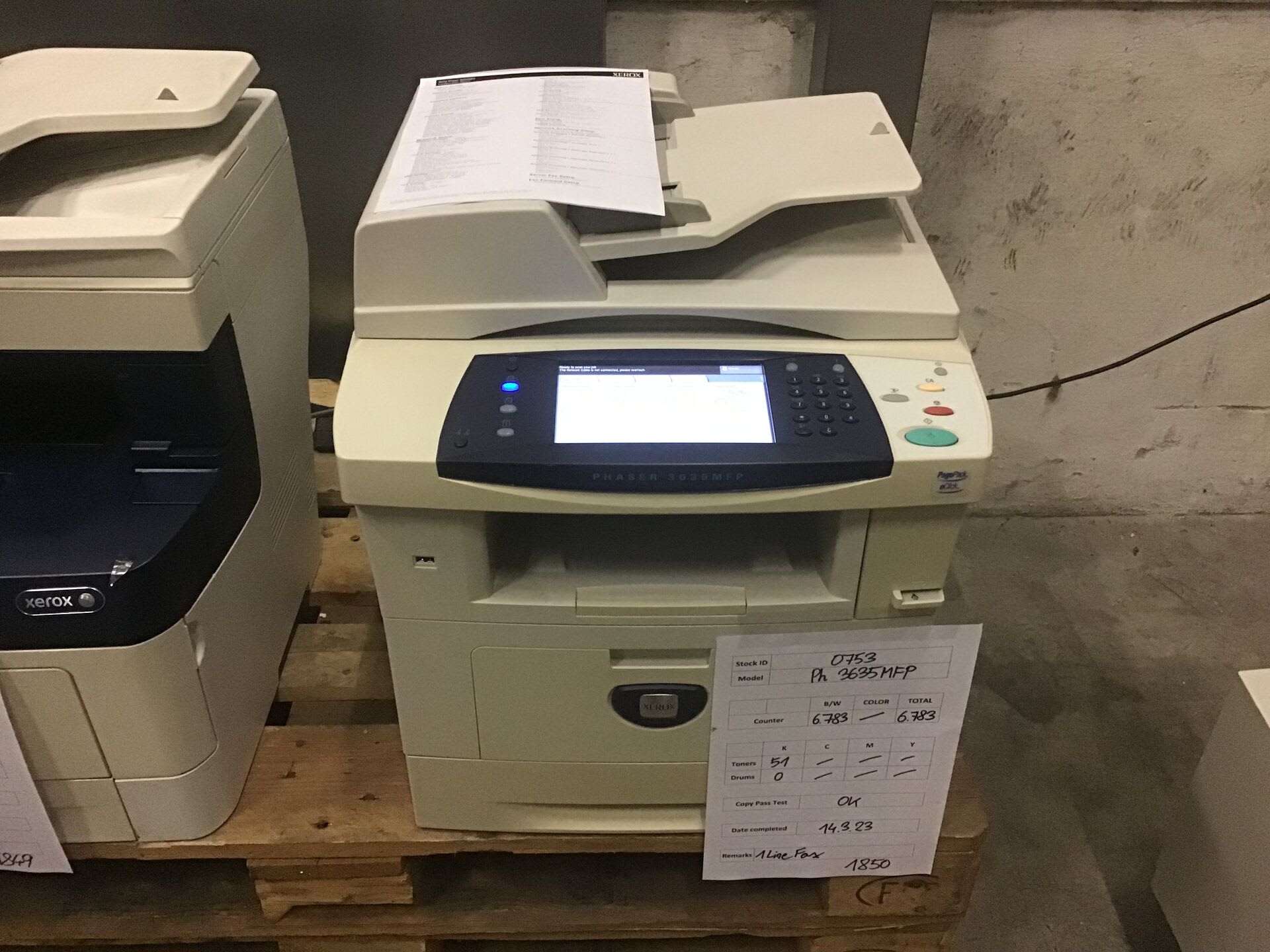 Xerox Phaser 3635 Mfp Office Printer Buy Used
