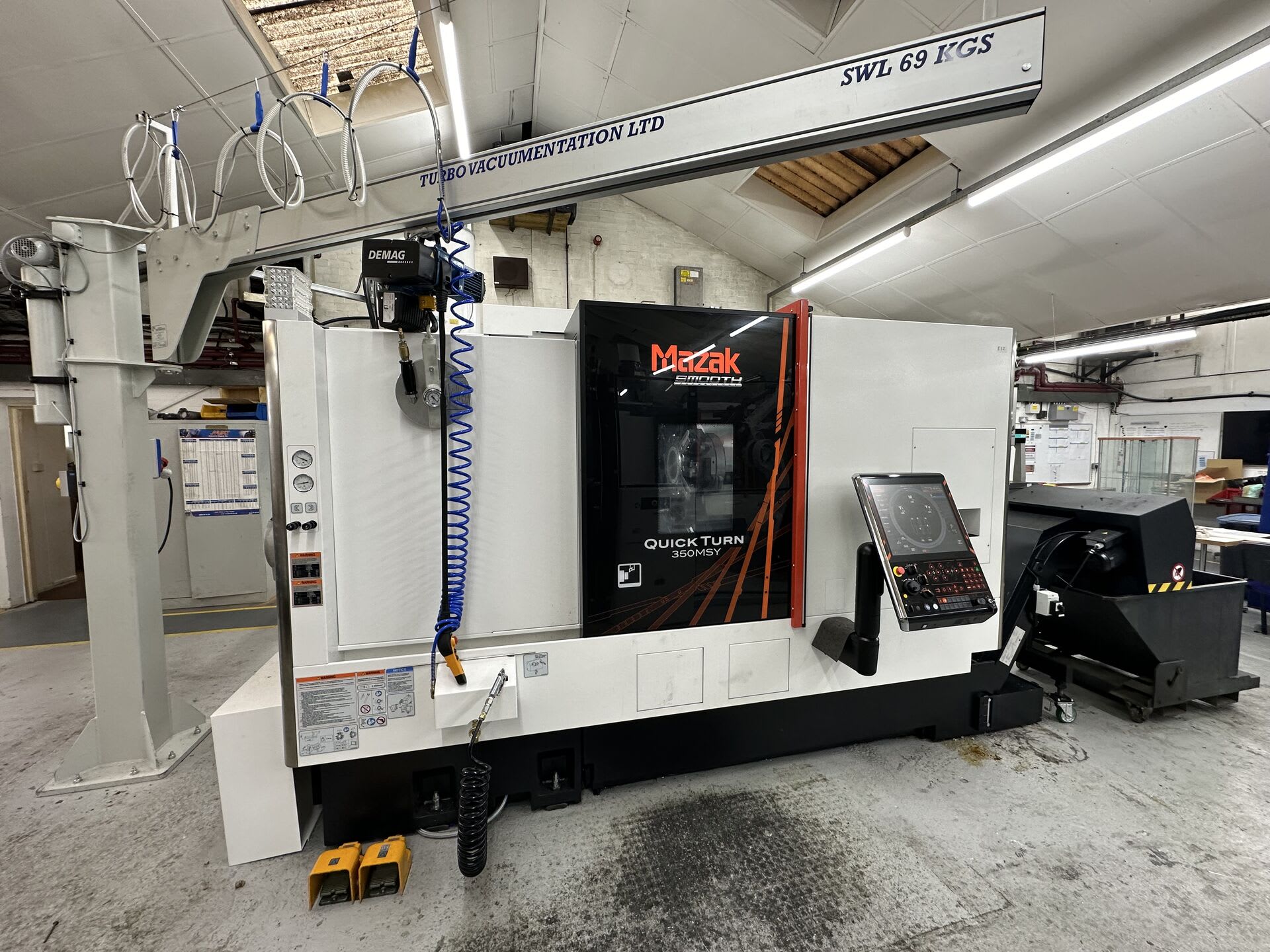 CNC-svarv MAZAK Quick Turn 350MSY begagnat