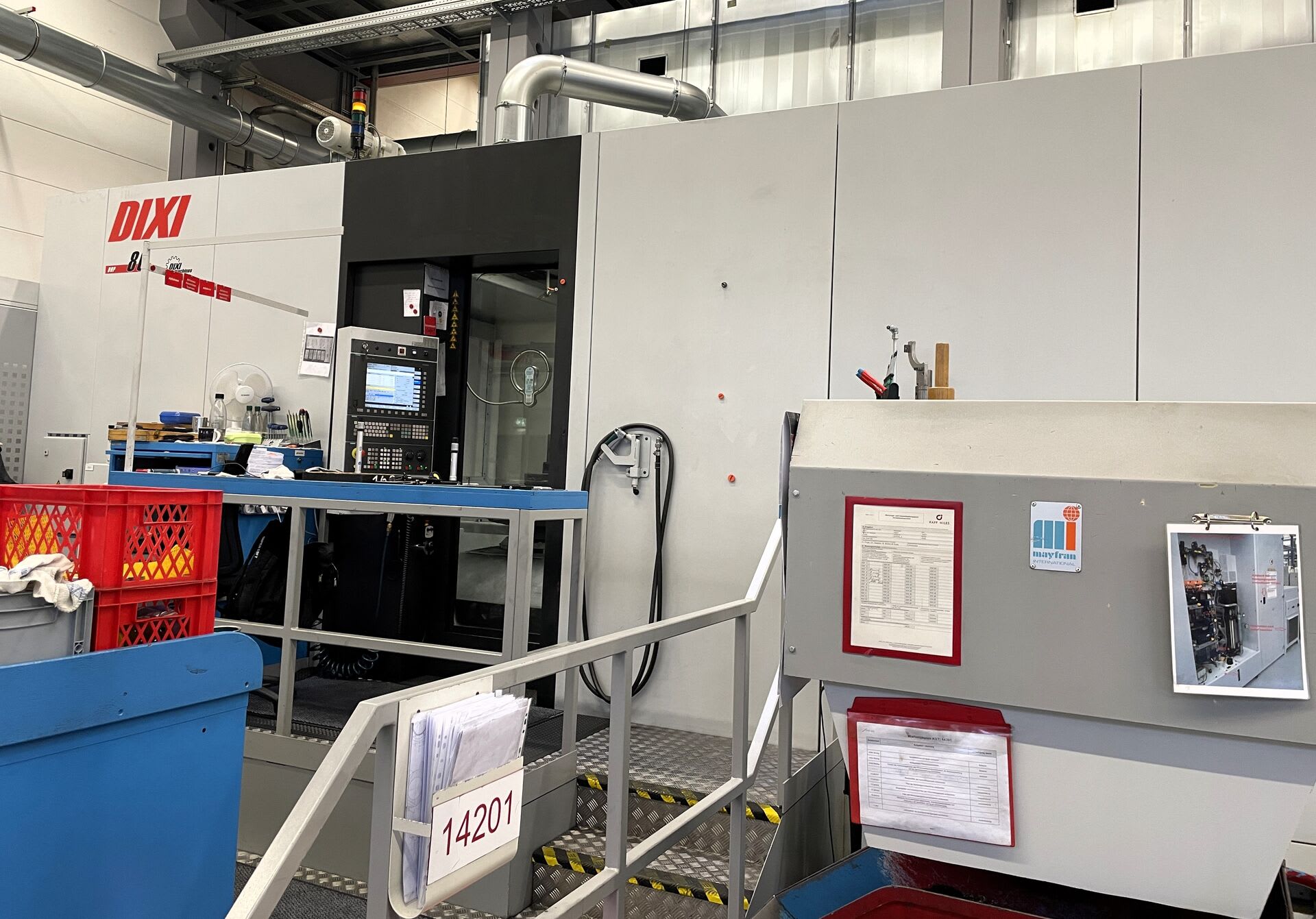 Centro de maquinagem horizontal DIXI DHP 80 em segunda mão