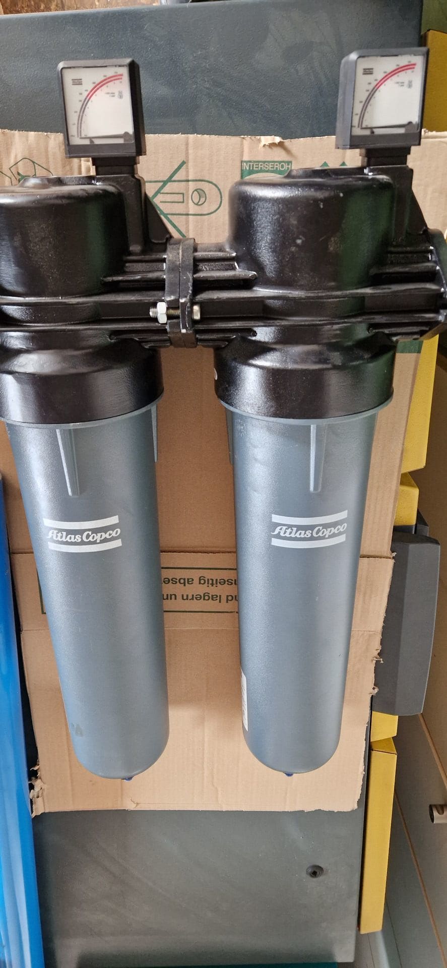 ATLAS COPCO DD + PD 300 Compressed air filter combination