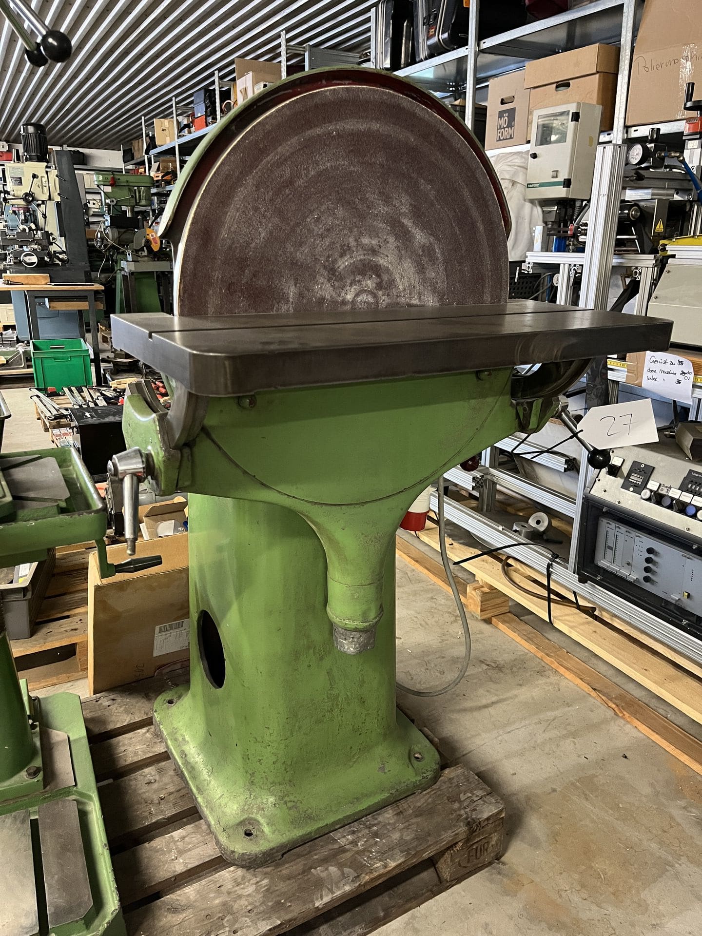 FRIEDRICH ZIMMERMANN SZ1 disc sanding machine: buy used