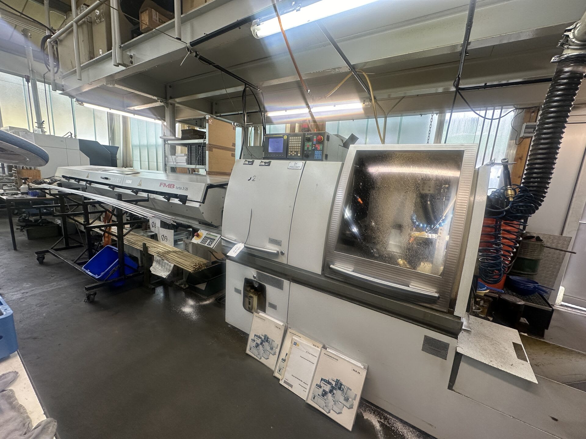 GILDEMEISTER GLD 25 CNC sliding headstock lathe: gebruikt