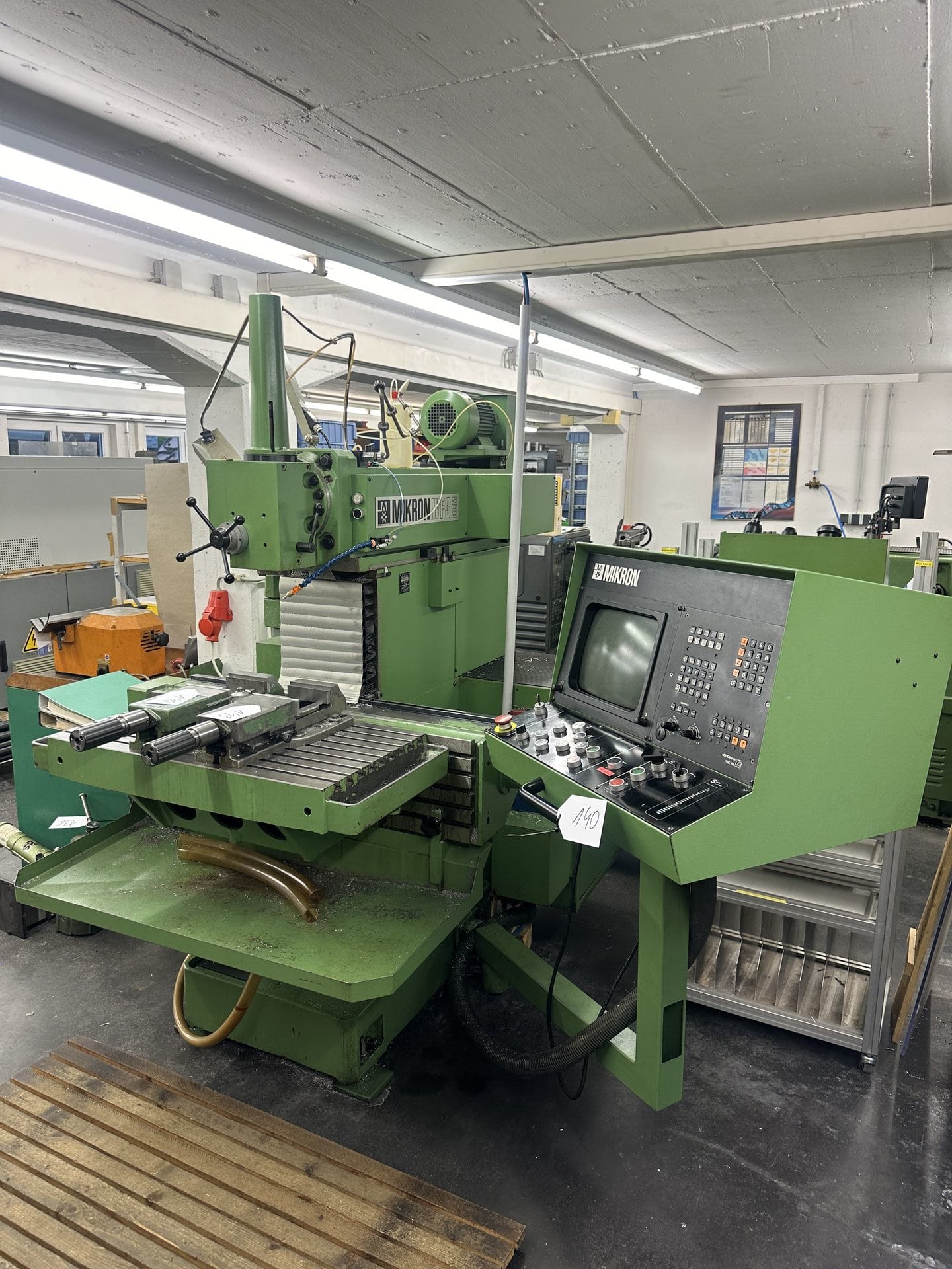 MIKRON WF3 DCM CNC tool milling machine: gebruikt
