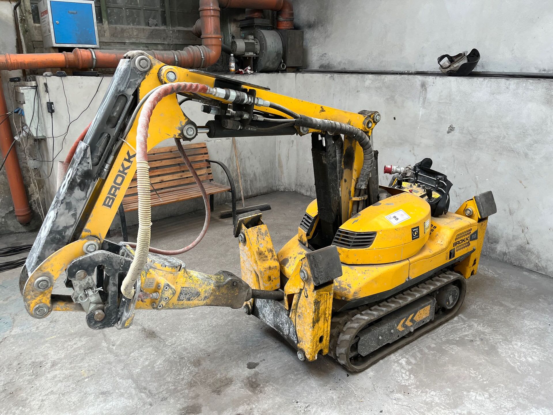 Excavadora BROKK 110 Rev A2: de ocasión