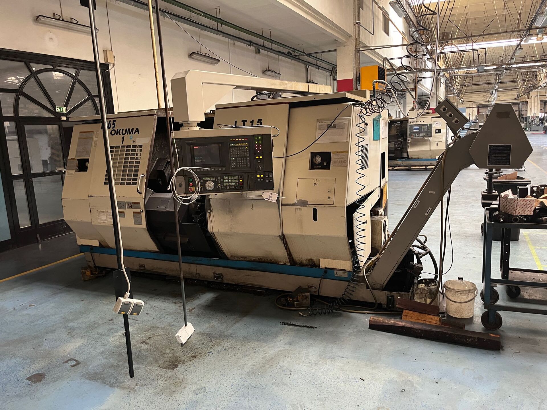 OKUMA LT15 Twin spindle CNC Lathe: buy used