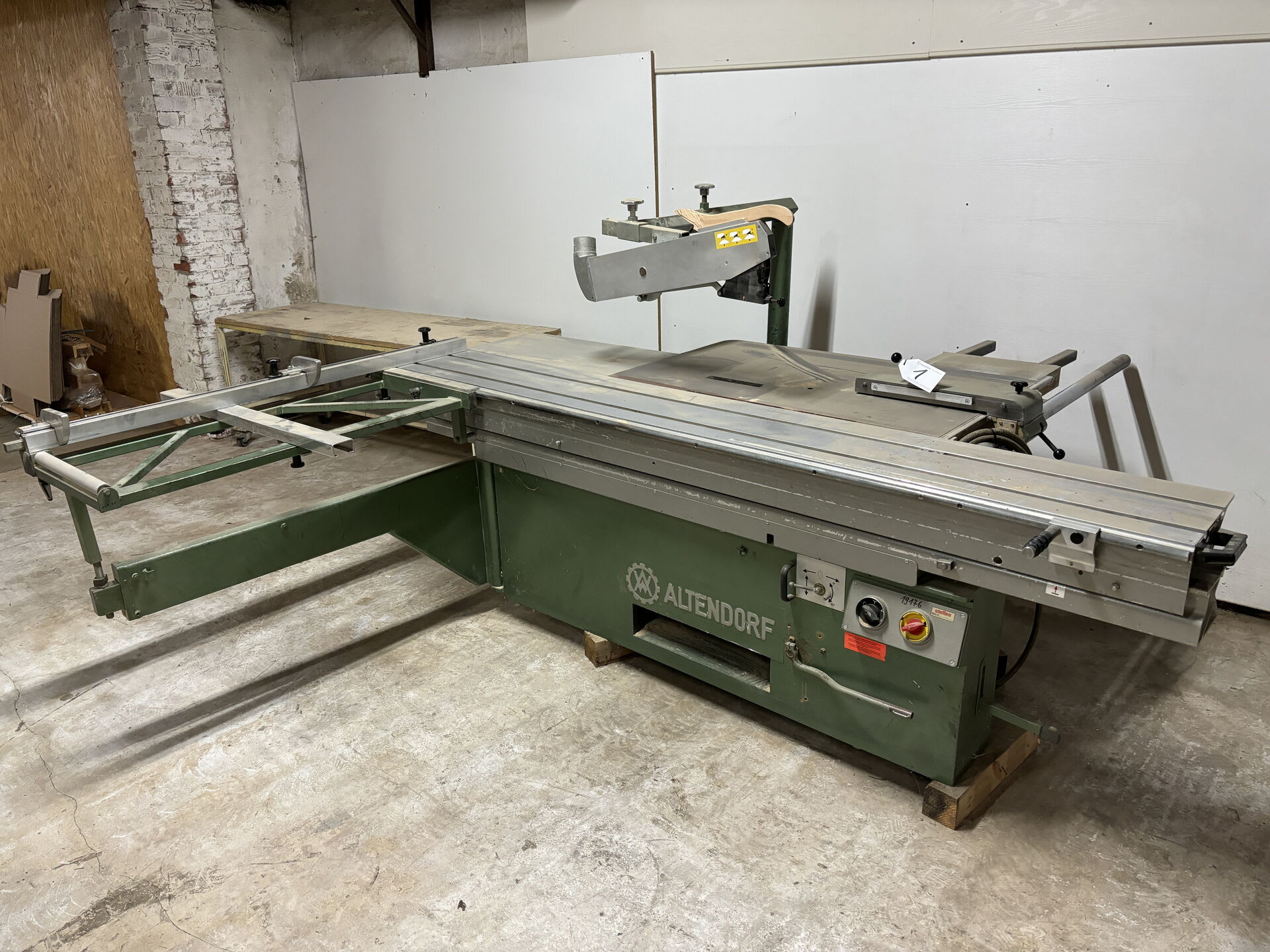 ALTENDORF F45 Circular saw with scoring unit: buy used