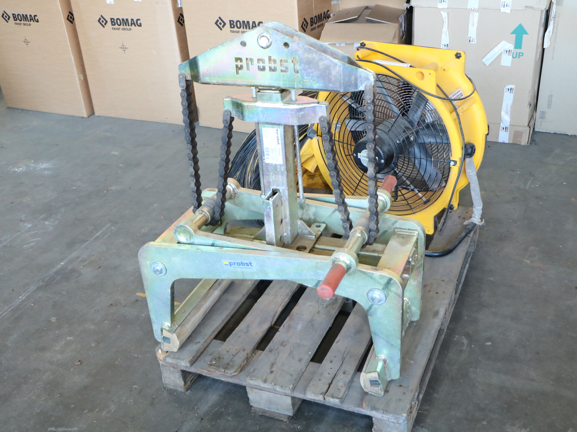 PROBST FTZ Uni-25 Grab for Prefabricated Concrete Products