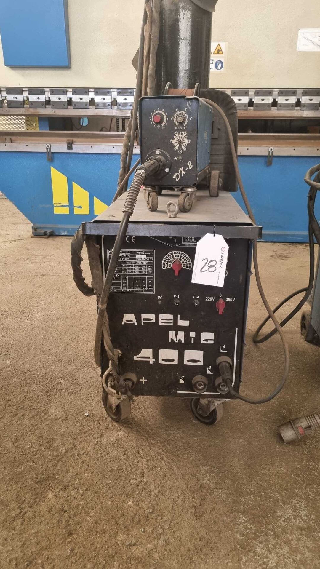 Kaynak Makinesi (Mobil) APEL MIG 400: ikinci el