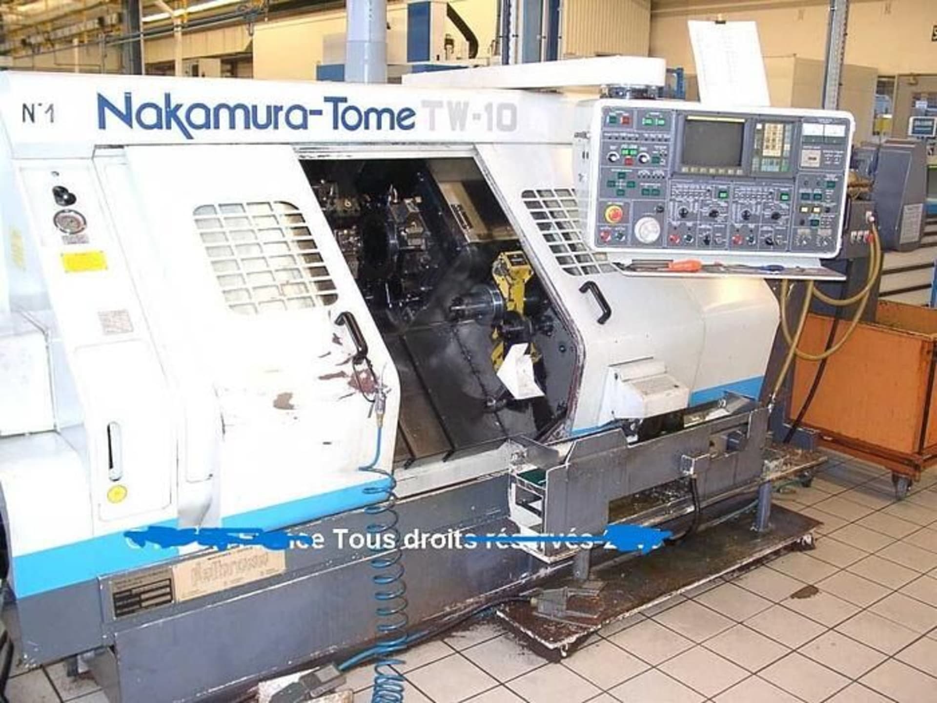 Tokarka CNC NAKAMURA TOME TW 10: kup używaną