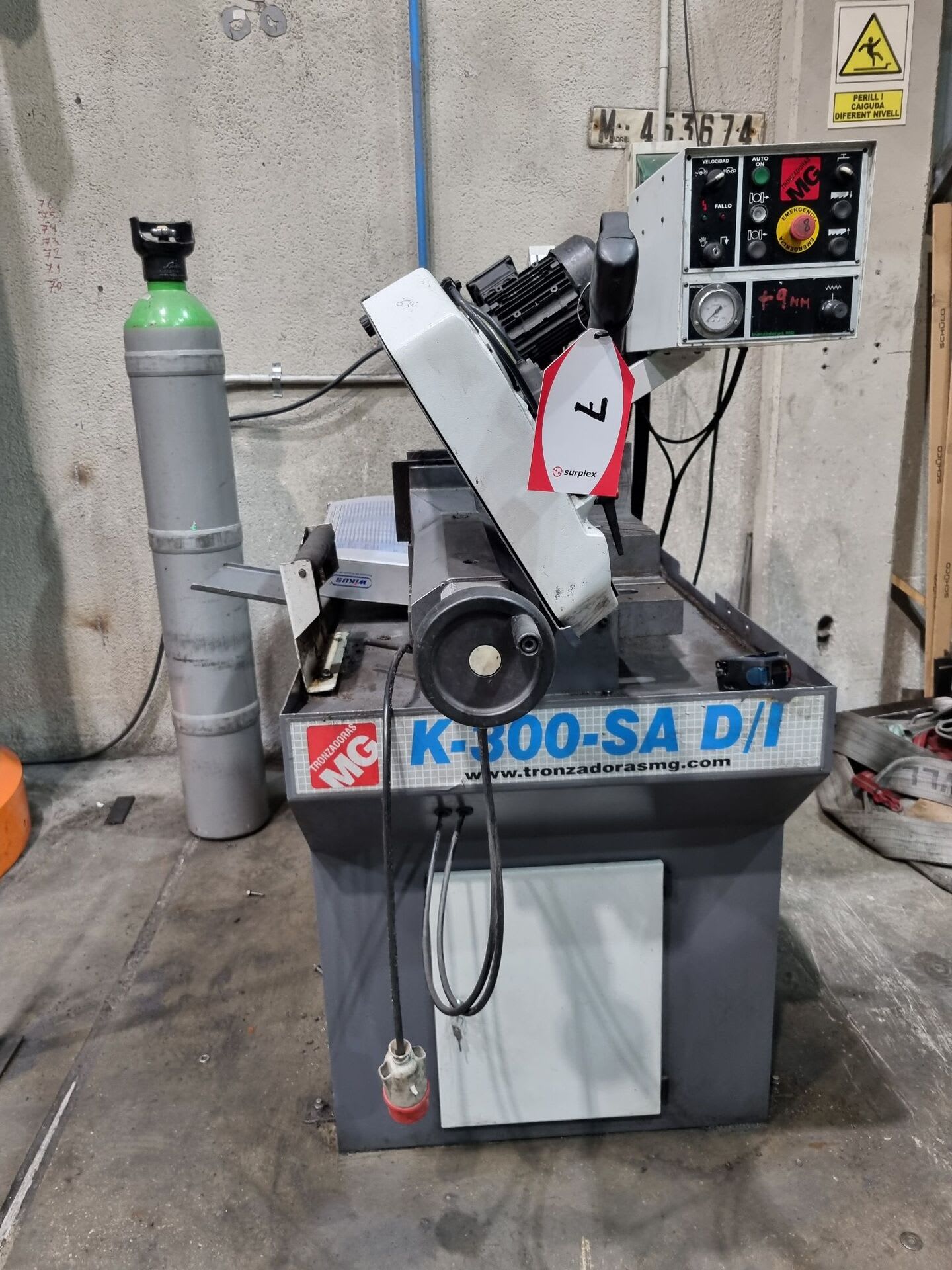 TRONZADORAS MG K 300 SA DI Metal Band Saw: buy used