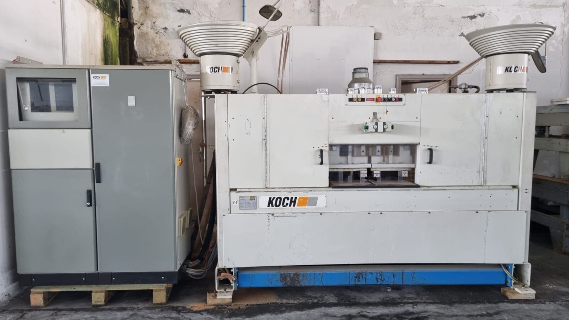 KOCH WINDOOR CNC Drilling and dowel insertion machine: ikinci el