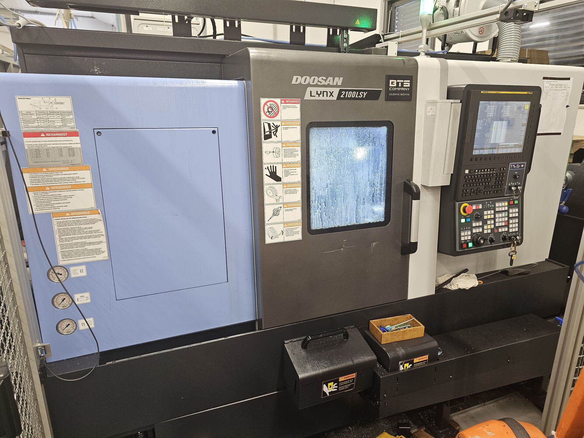 CNC Tezgahı DOOSAN LYNX 2100LYSB: ikinci el