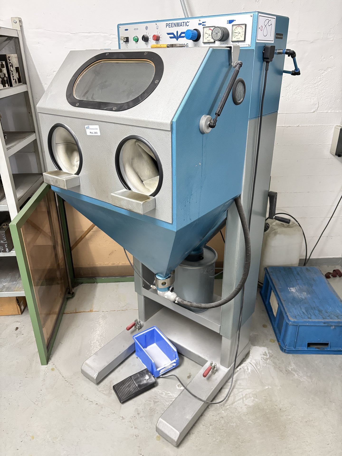 PEENMATIC MICRO 26 S Manual sandblasting machine: de ocasión