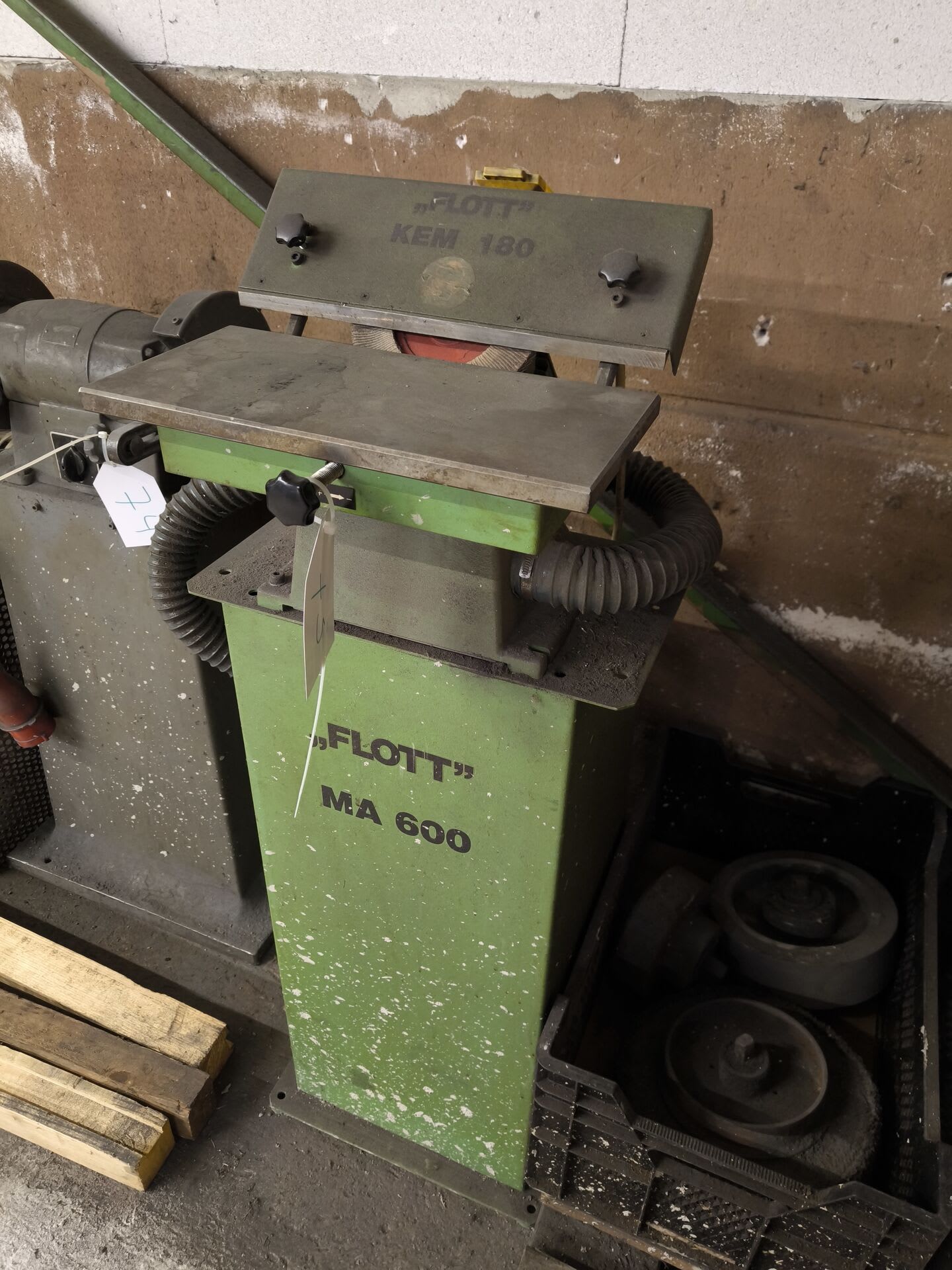 FLOTT KEM 180 edge sanding machine: buy used