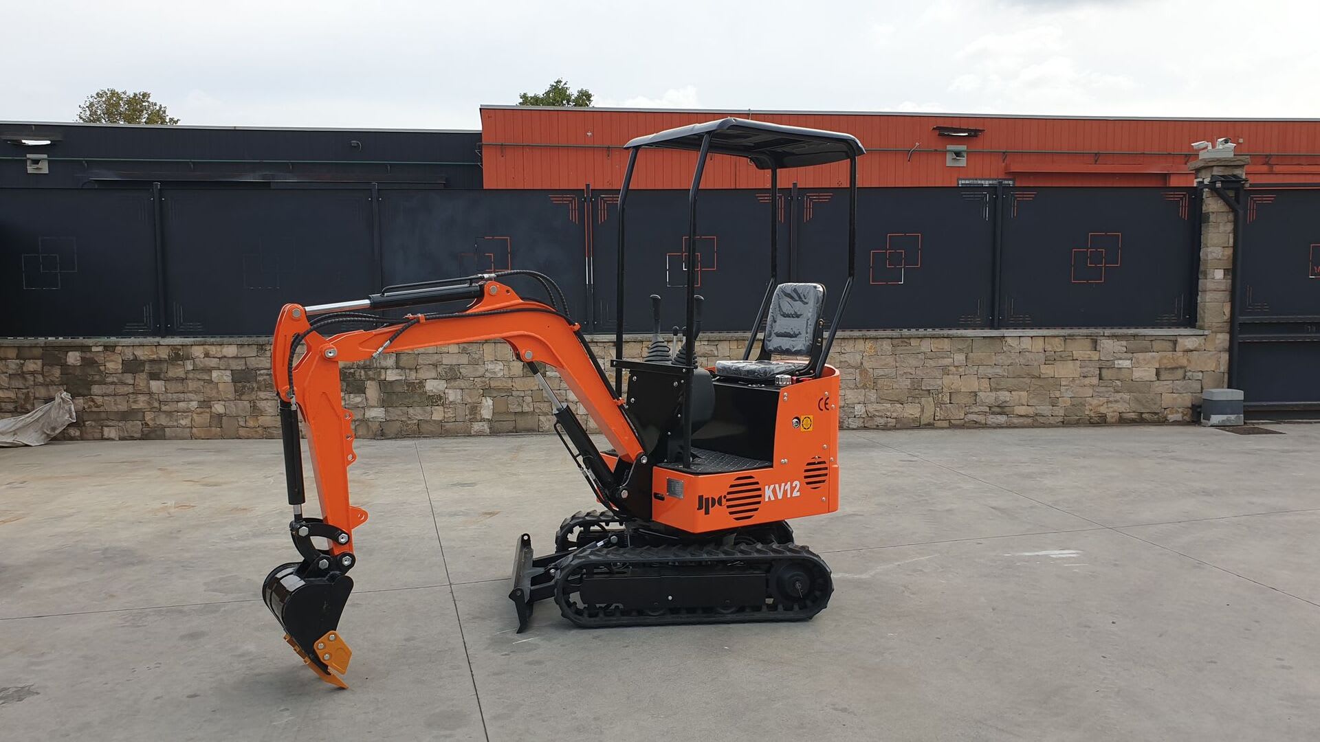 JPC KV12 Mini Excavator: buy used