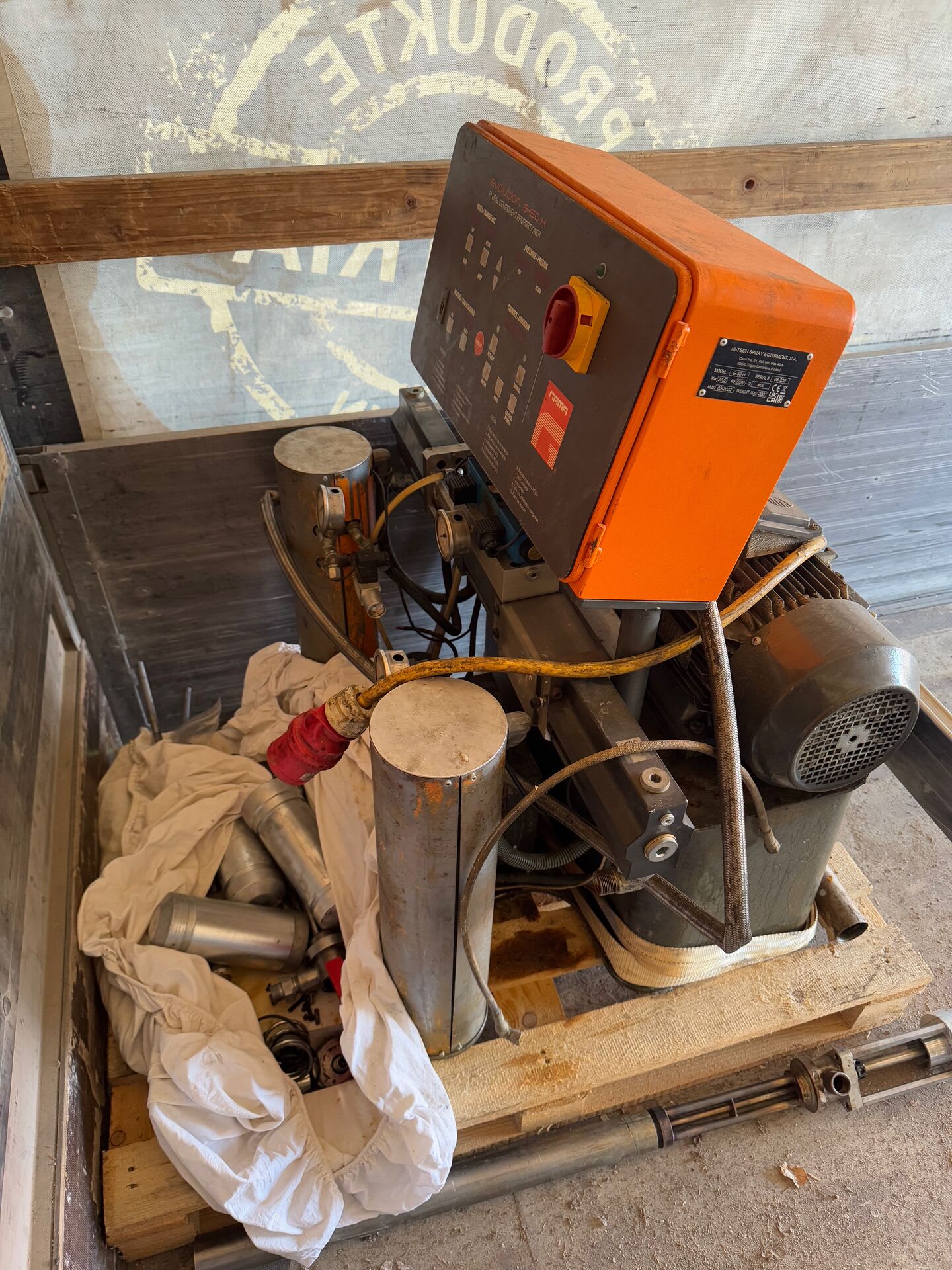 Installation de polyurée / Presse à injecter GAMA Evolution G-50H