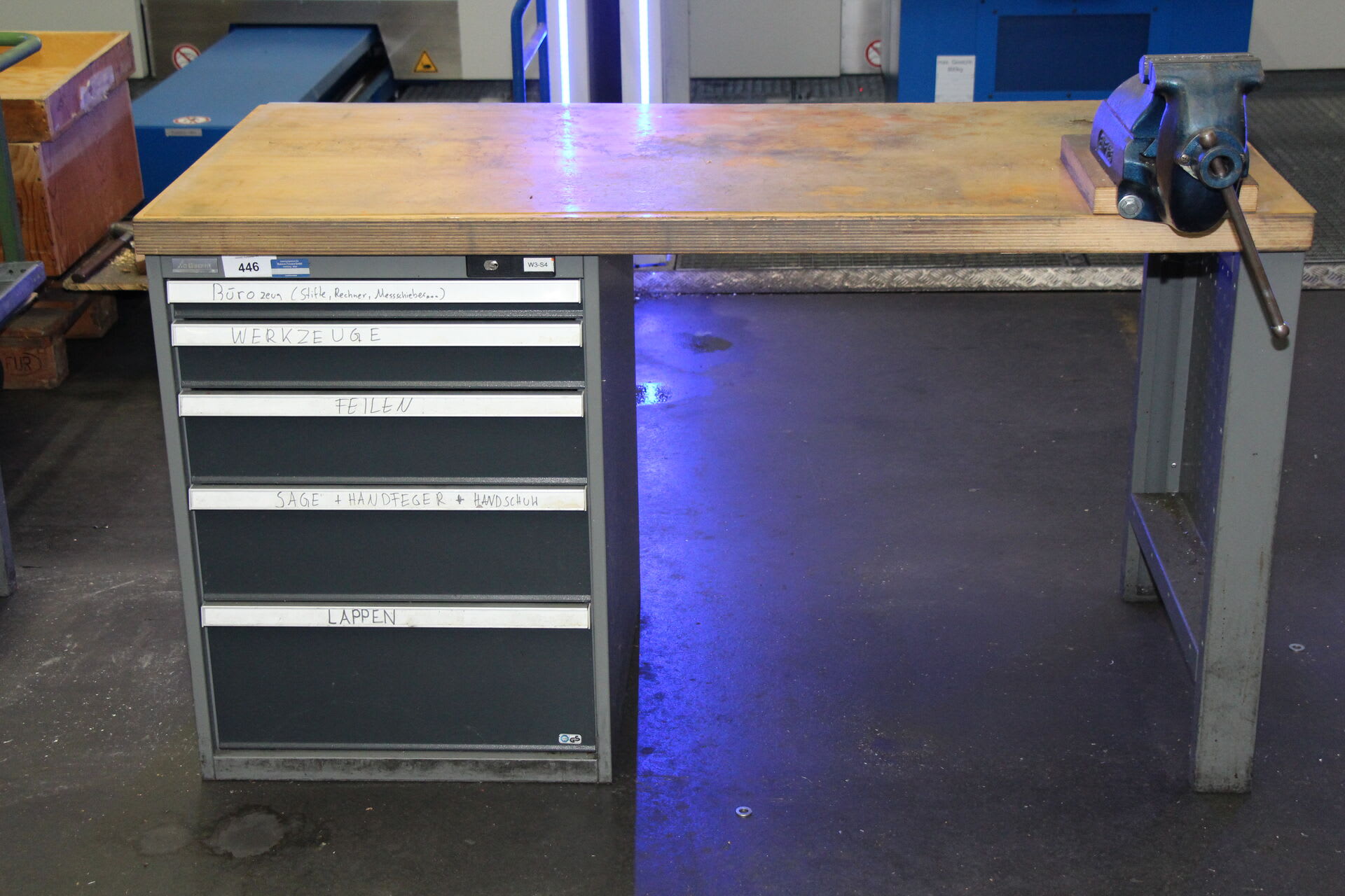 GARANT workbench with contents: buy used