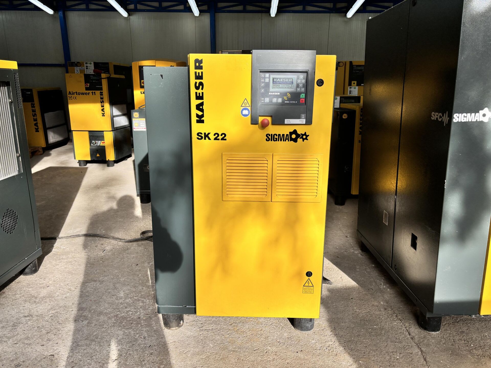 Винтов компресор KAESER SK22 SFC